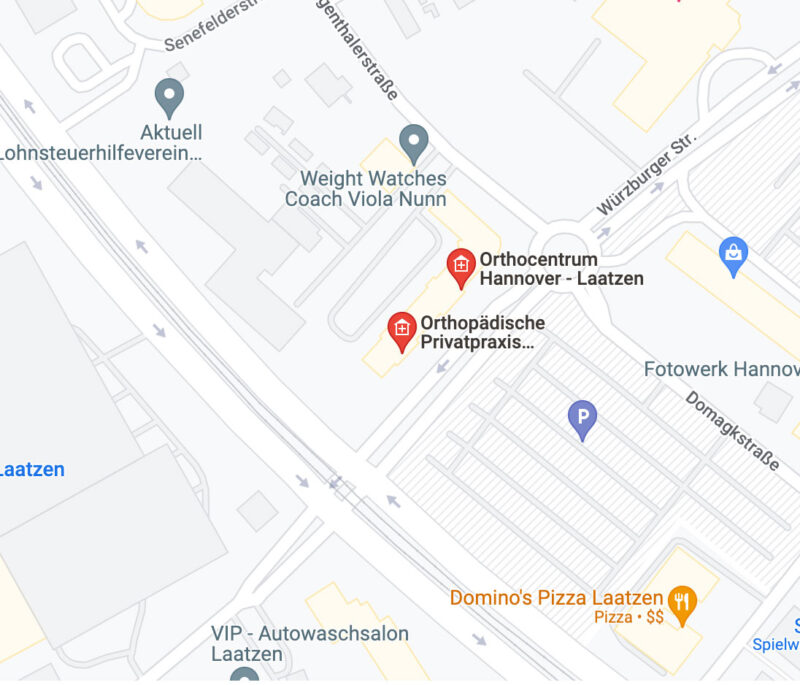 Kontakt - Orthopädische Privatpraxis Hannover-Laatzen